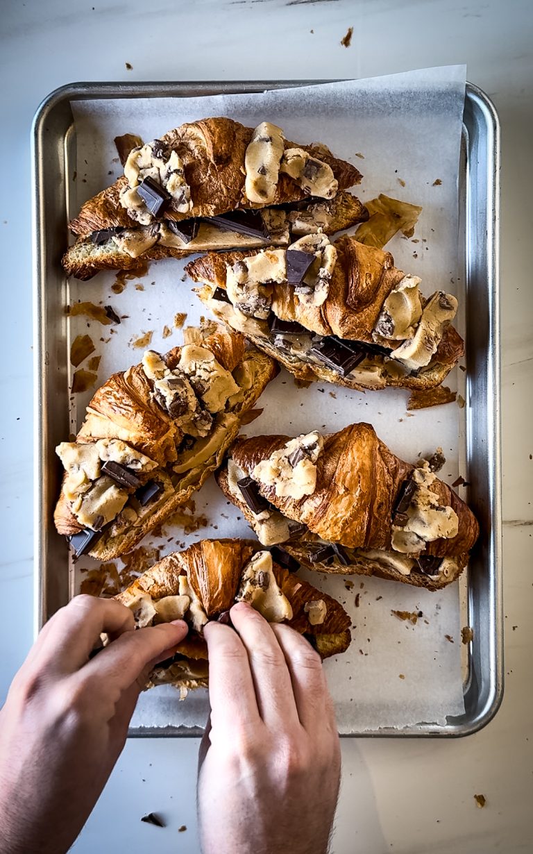 The Crookie – A Viral Croissant & Cookie Dessert Recipe! - Donal Skehan ...